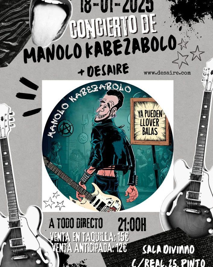 Manolo Kabezabolo + Desaire – FlorVenenosa