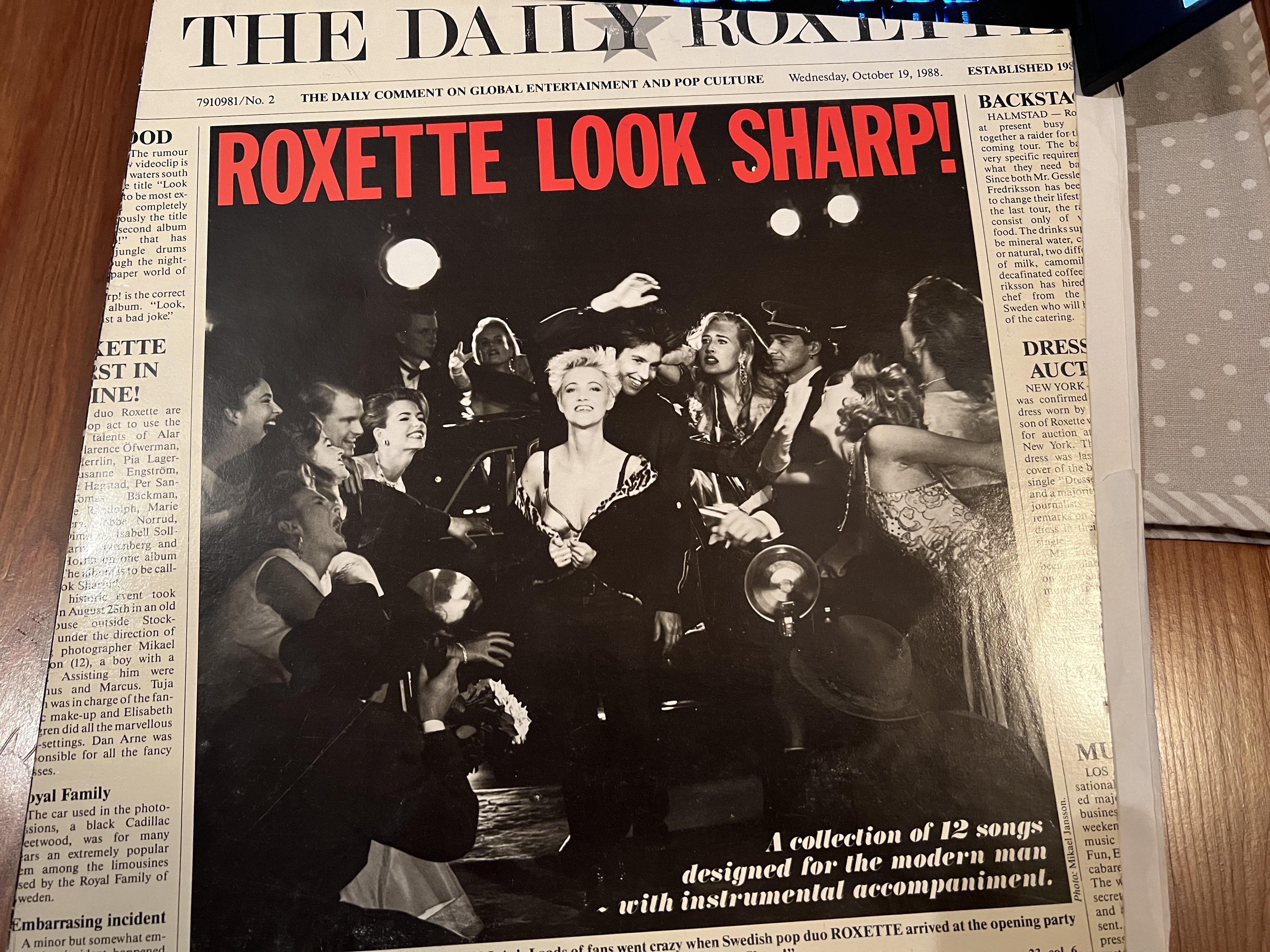 Roxette - Look Sharp – FlorVenenosa